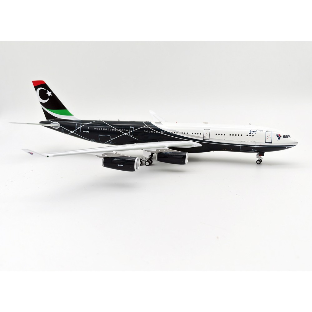 IF342LIBYAN1 - 1/200 LIBYAN A340-200 5A-ONE WITH STAND